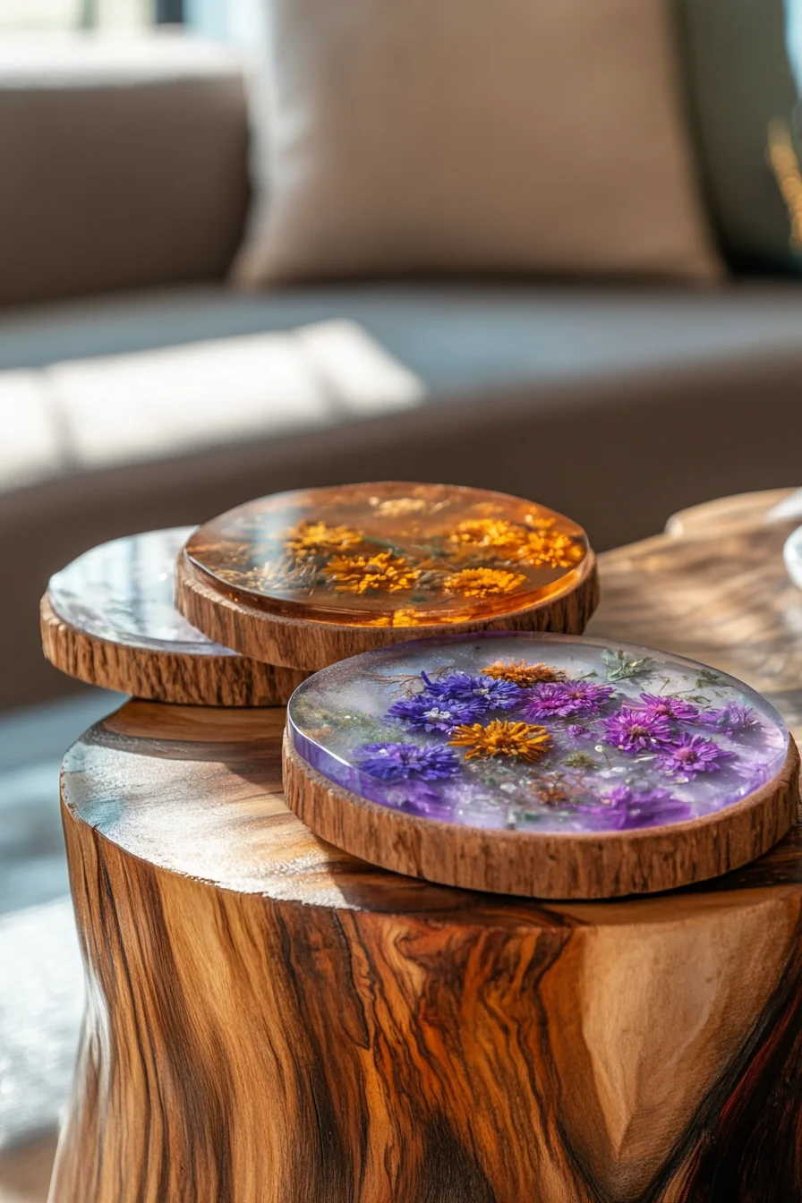 Personalized Coasters: Crafting Custom Designs with Resin - Home ...